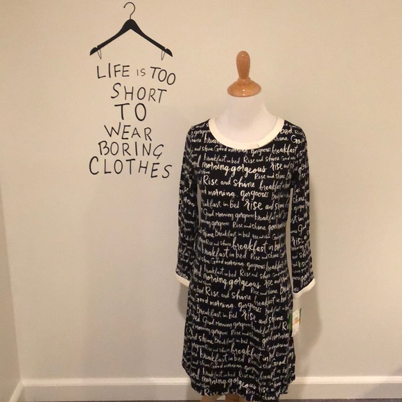 kate spade | Intimates & Sleepwear | Hpkate Spade Night Gown Mask 8228 ...